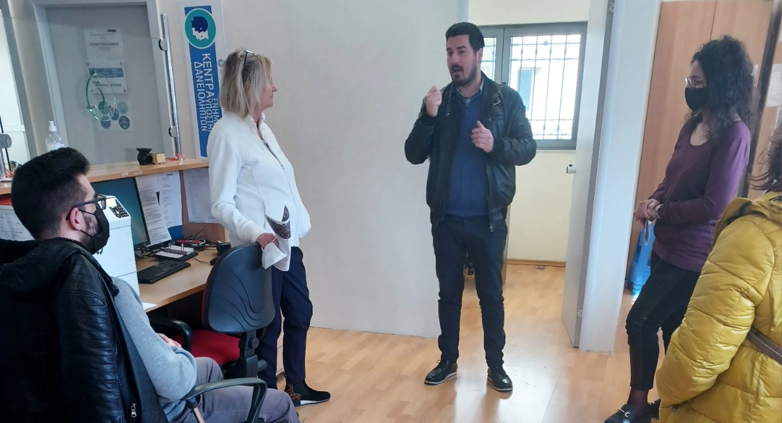 Περιοδεία του Αλέξανδρου Μπουγά στις εγκαταστάσεις του Δήμου Ηλιούπολης ...